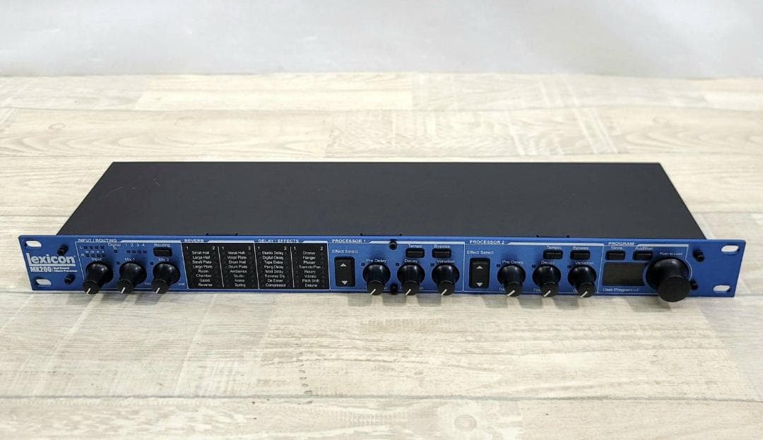 【良品】Lexicon デジタルリバーブ MX200