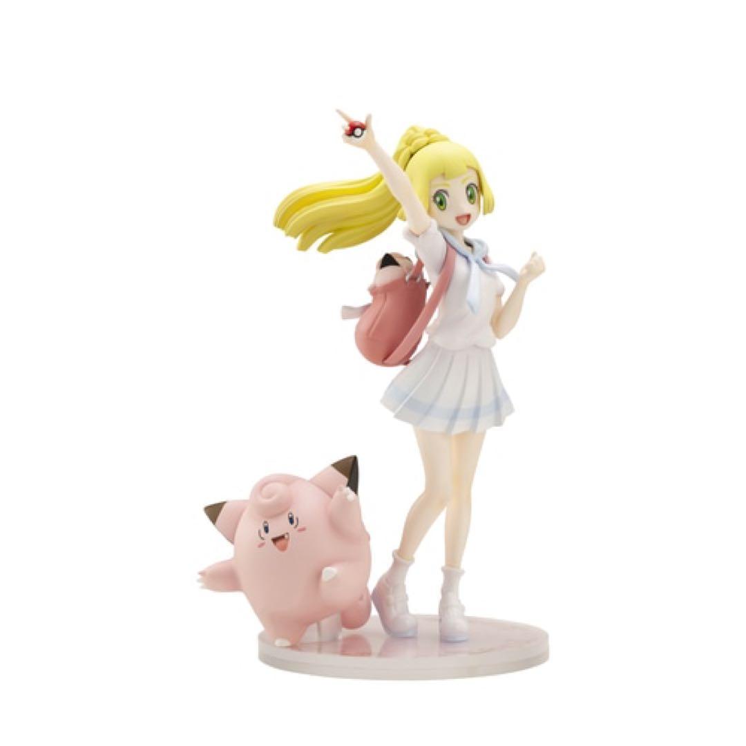 【新品ポケセンダンボール未開封】がんばリーリエ＆ピッピ　1/8 フィギュア