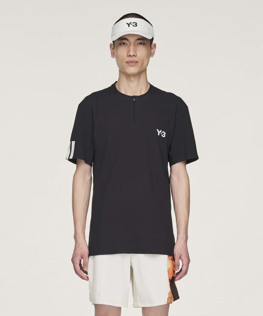 ウェア Y-3 ZIP TEE