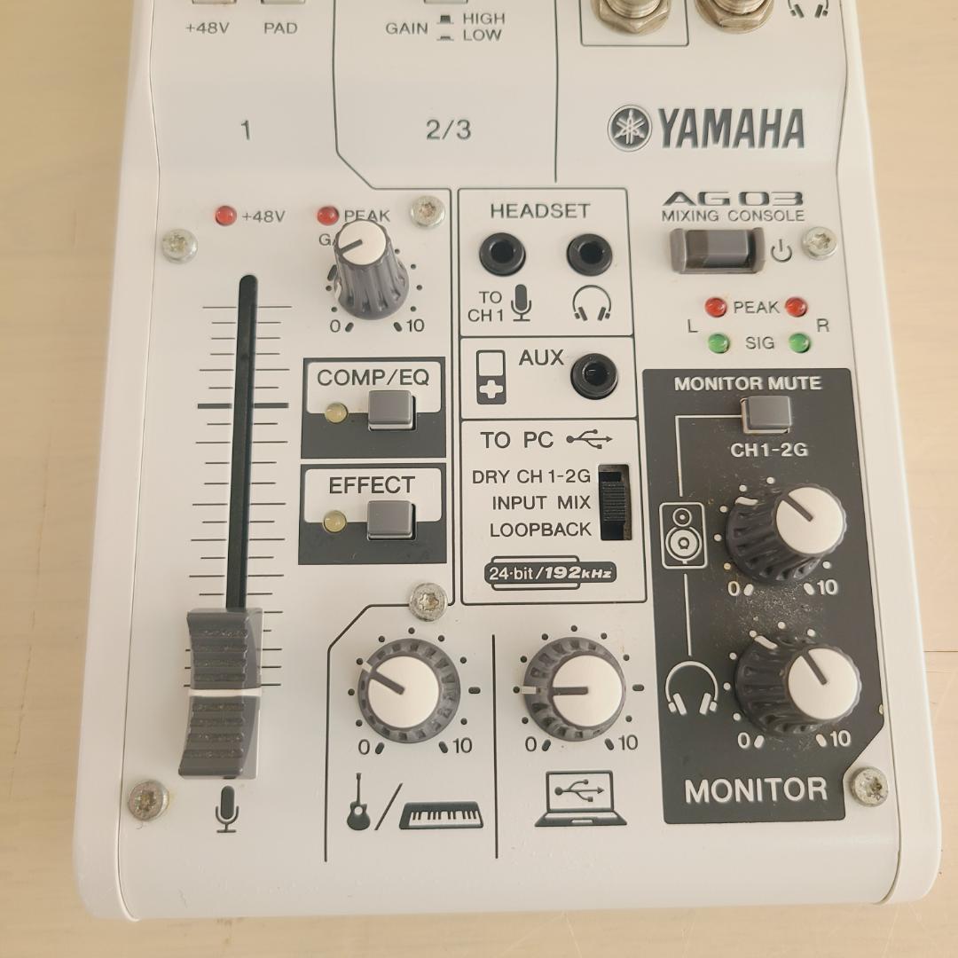 ヤマハ YAMAHA AG03 ミキシングコンソール