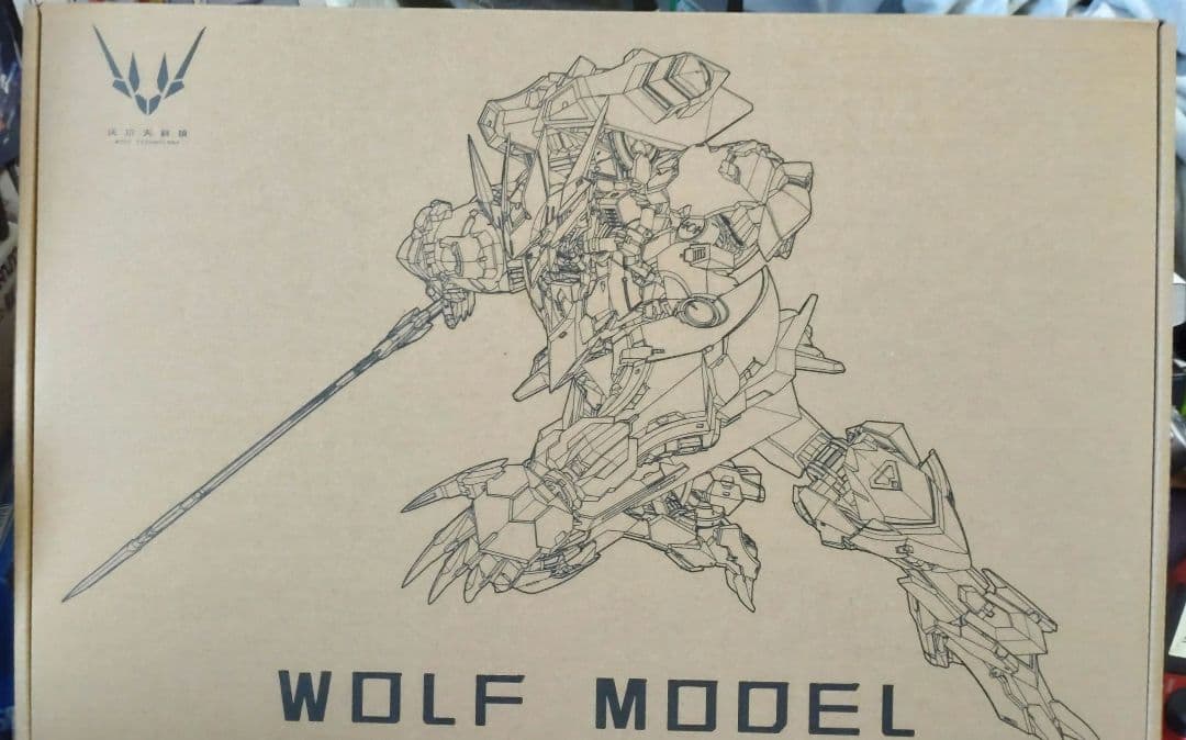 海外製プラモデル 1/100 WOLF MODEL　狼王