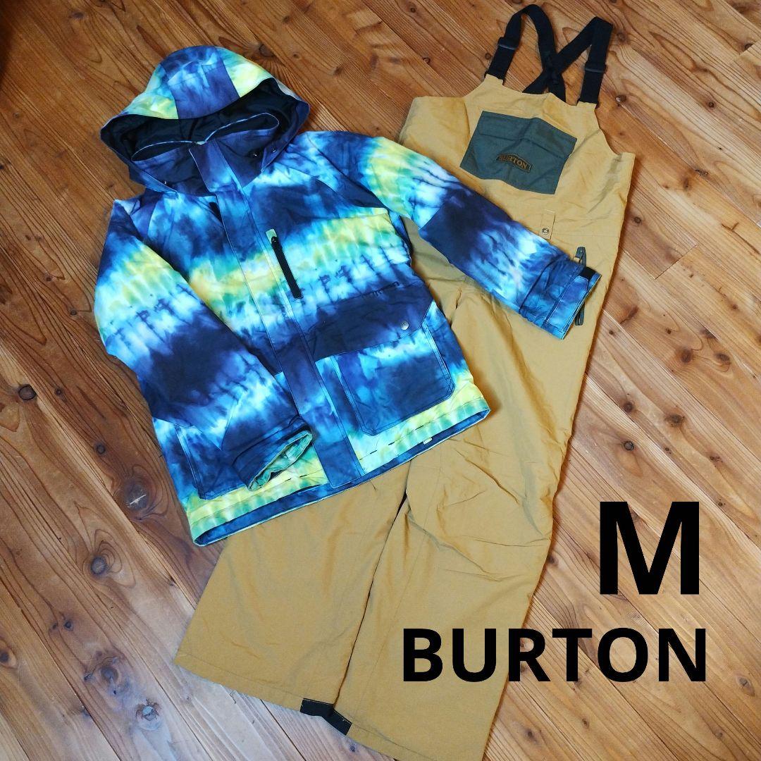 Burton スノーボードウェア 上下セット M タイダイ