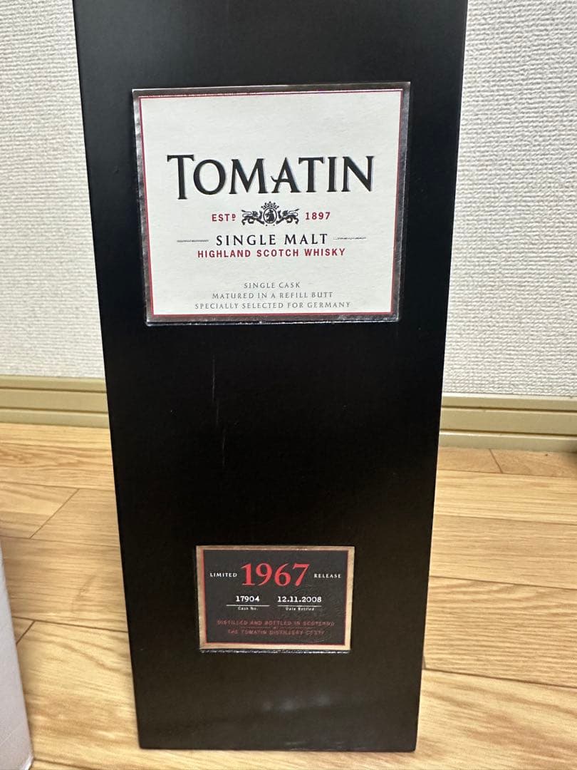 TOMATIN 1967 シングルモルトウイスキー 700ml