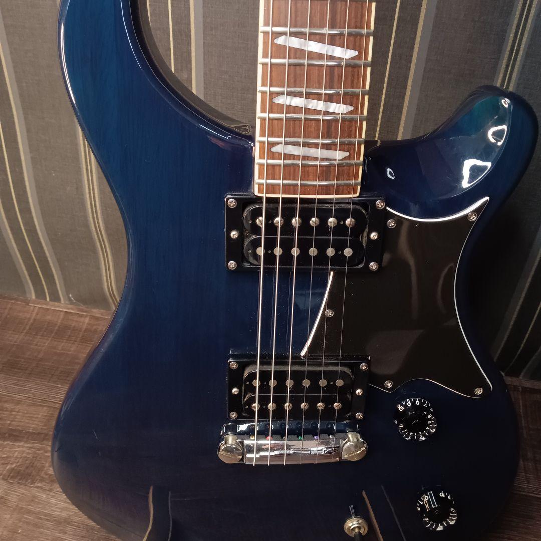 美品 PRS Santana SE エレキギター ポールリードスミス ブルー