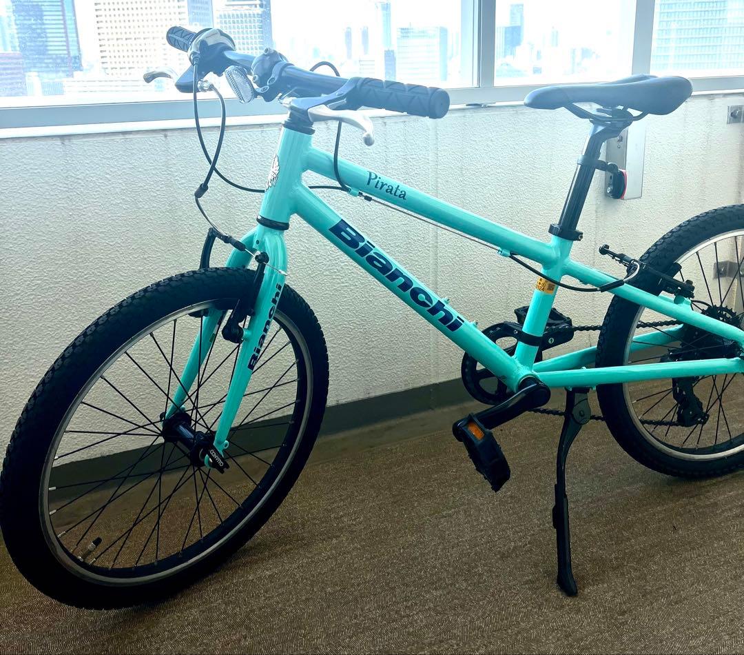 落としのサイトウ⭐︎Bianchi Pirata 20インチ キッズ自転車