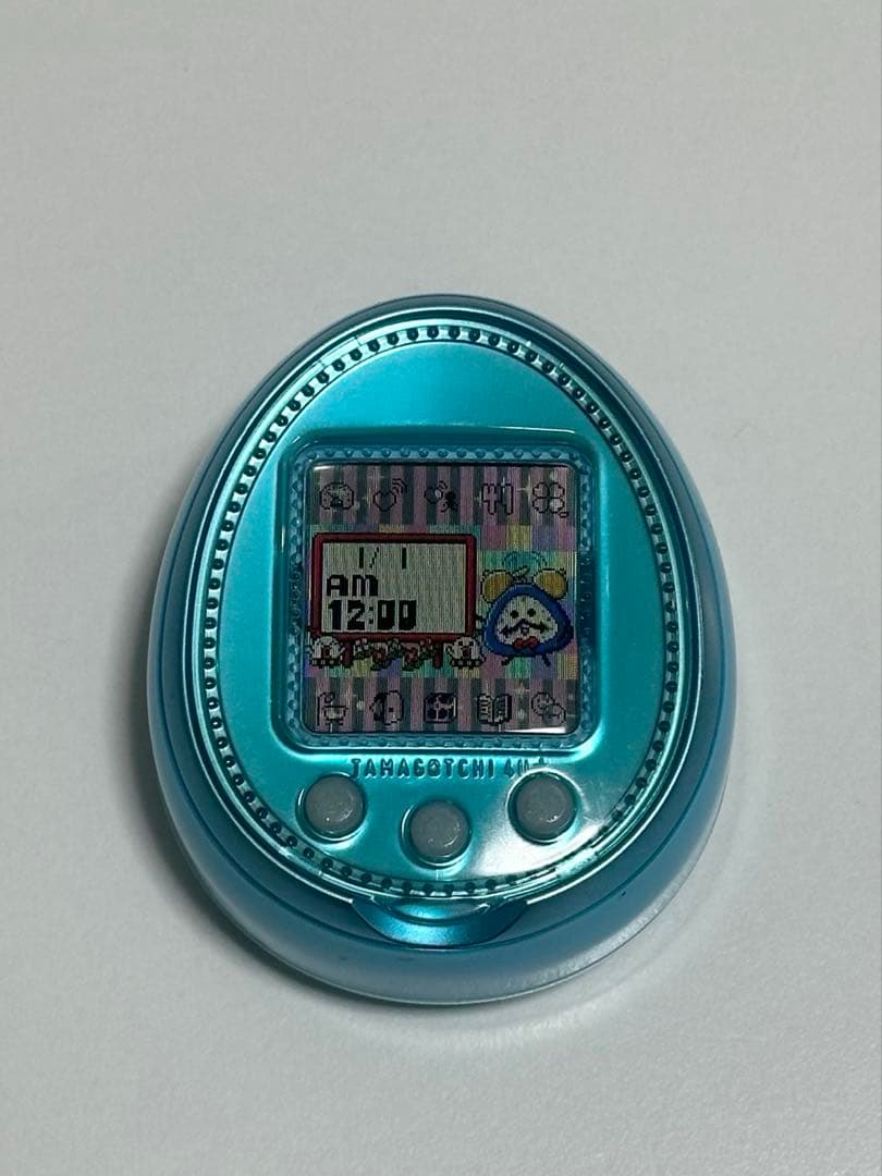 Tamagotchi 4U+ スカイブルー 箱・ストラップ付き