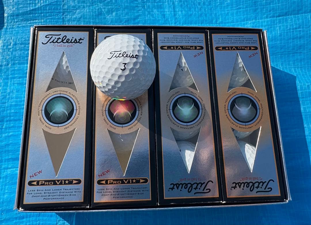 Titleist Pro V1x ゴルフボール 3箱