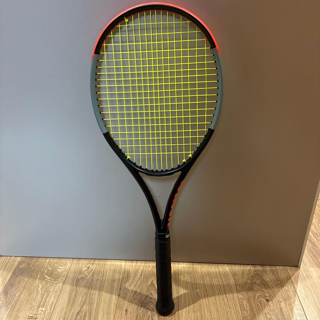 美品✨WILSON BURN 100 V4.0 テニスラケット