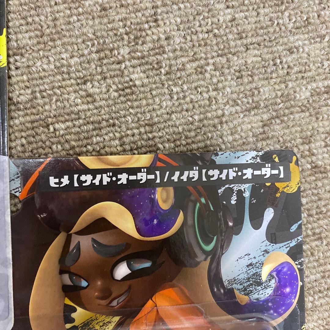 Splatoon amiibo ヒメ、イイダ セット　アオリ　ホタル