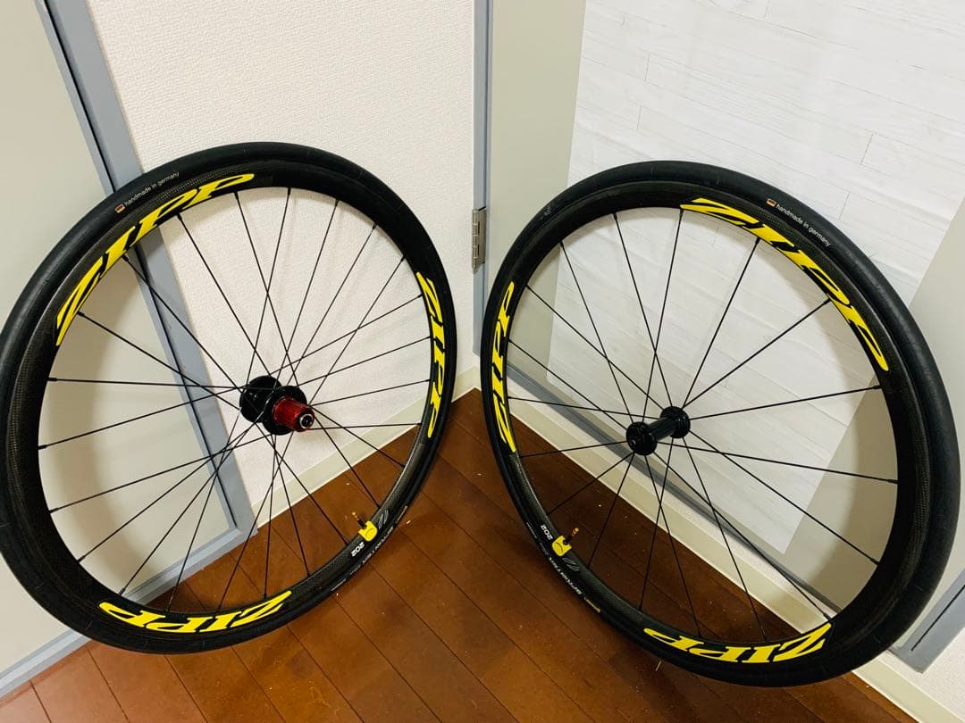 ZIPP 202 カーボンホイール チューブラー 前後 11s美品