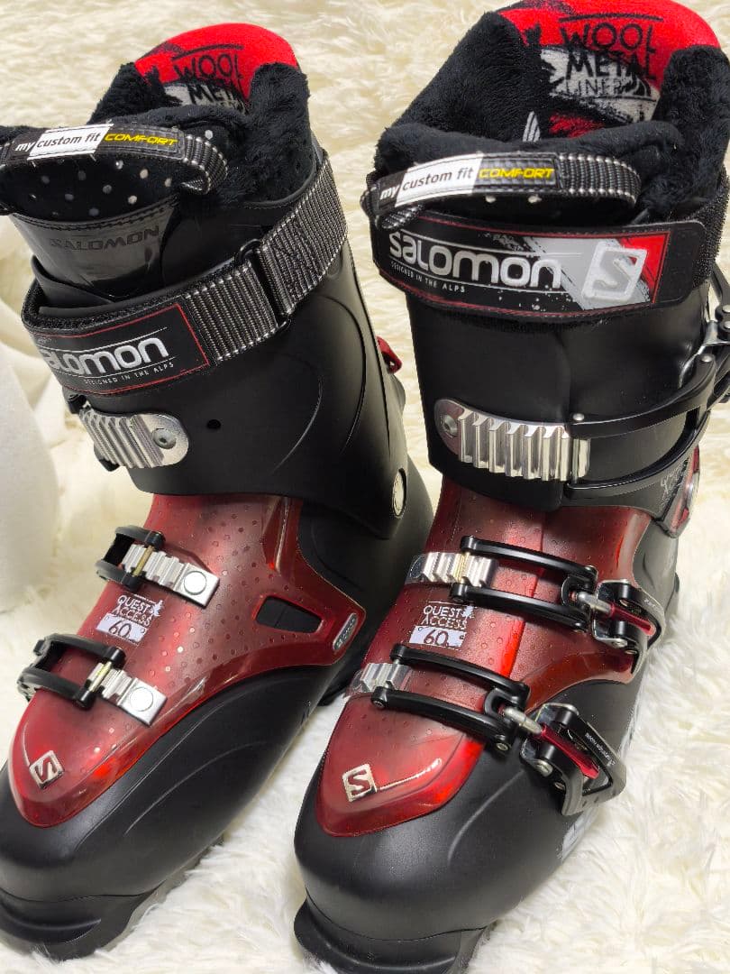 極美品 SALOMONスキーブーツ 27.5cm QUEST ACCESS 60