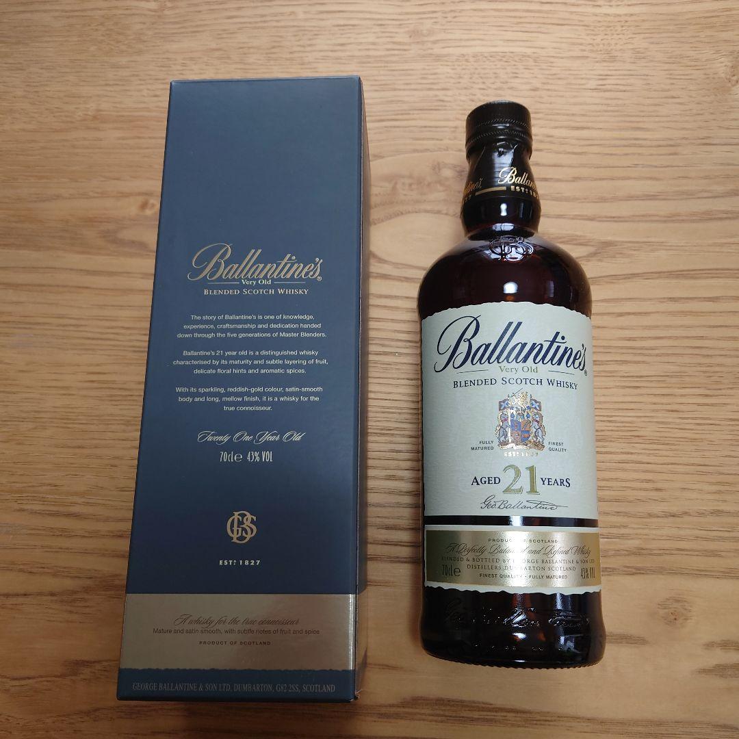 Ballantine's 21年 ブレンデッドスコッチウイスキー 700ml