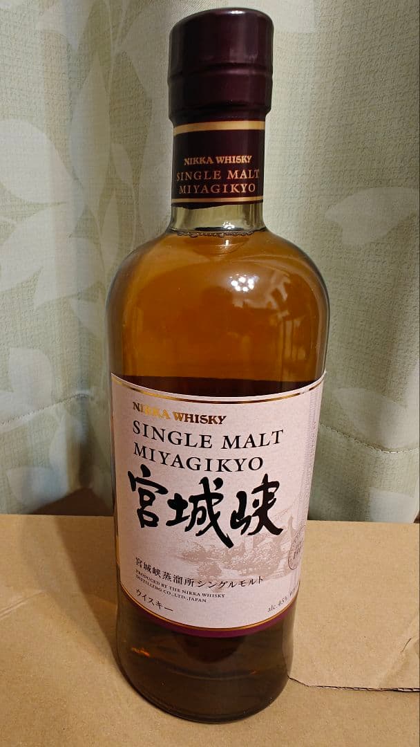 ウイスキー NIKKA SINGLE MALT MIYAGIKYO 700ml 45%