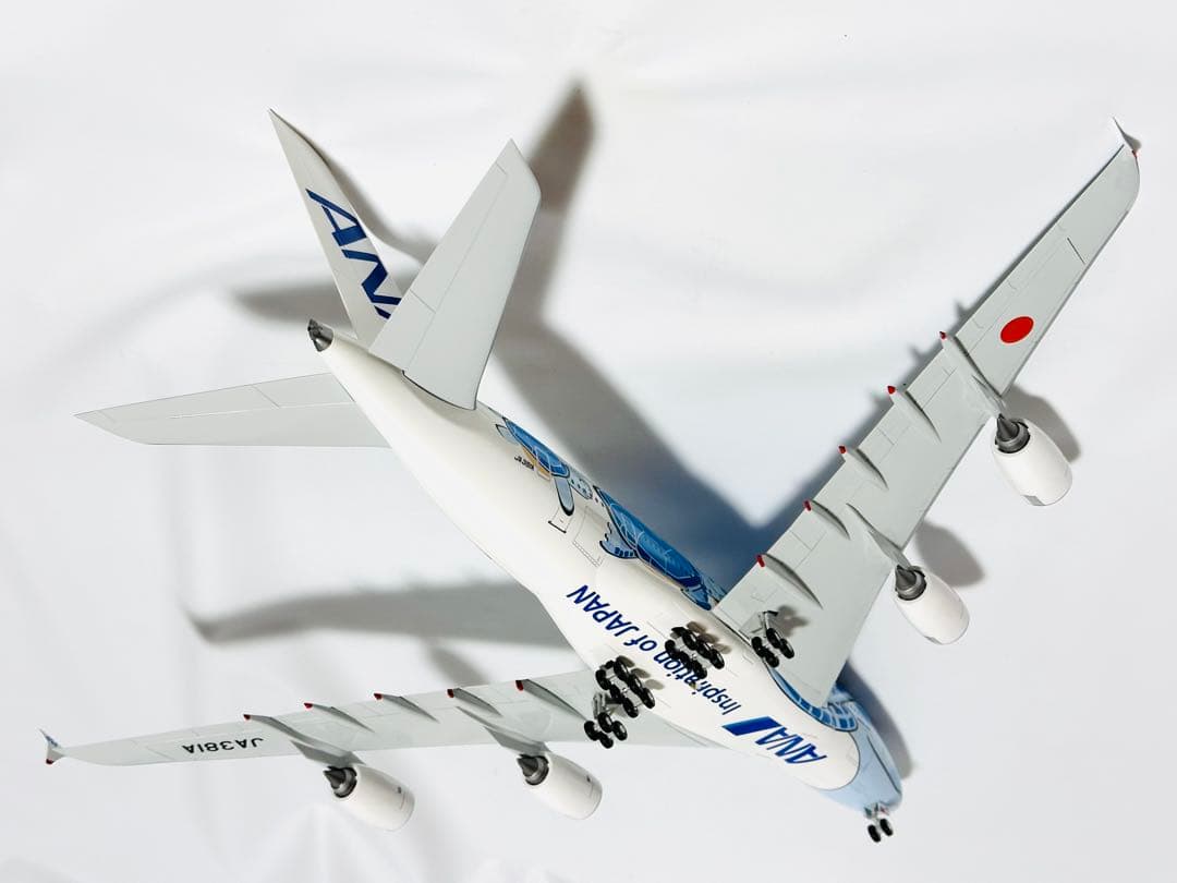 全日空商事 1/200 ANA エアバスA380 フライングホヌ