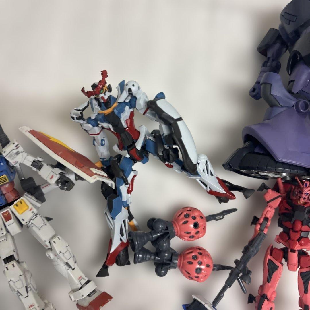 ガンプラ　組み立て済みセット