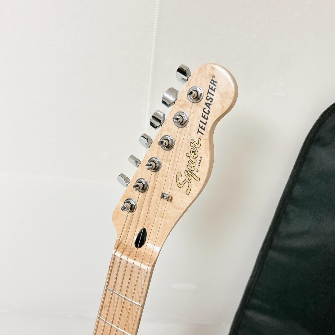 美品 Squier スクワイヤー Telecaster サンバースト テレキャス