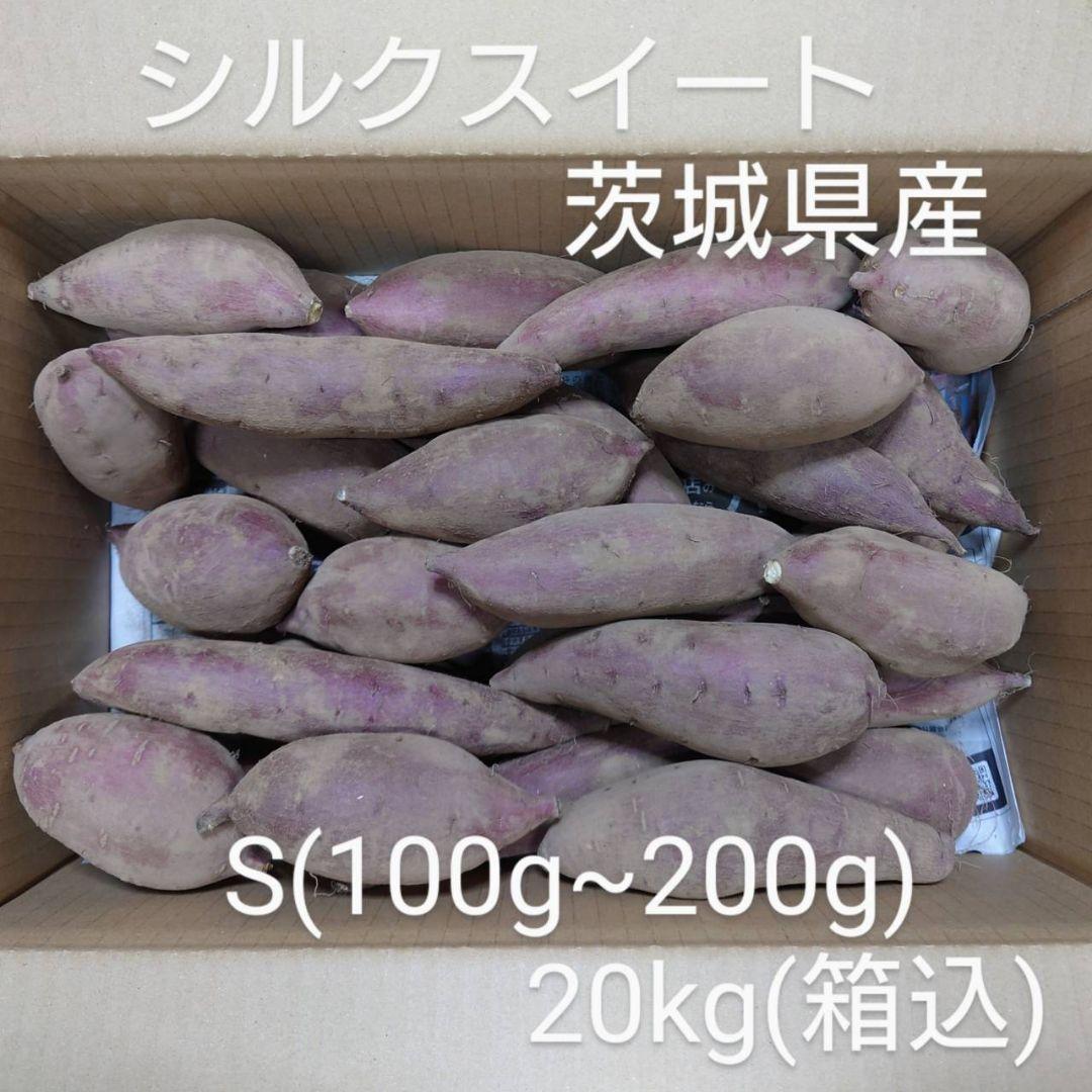 シルクスイート 20kg(箱込) S(約100g～200g) 茨城県産