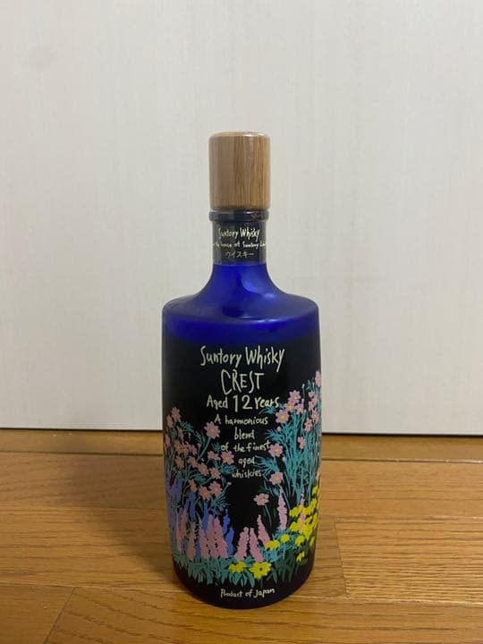 サントリー クレスト 12年 秋の花 限定ボトル 600ｍｌ