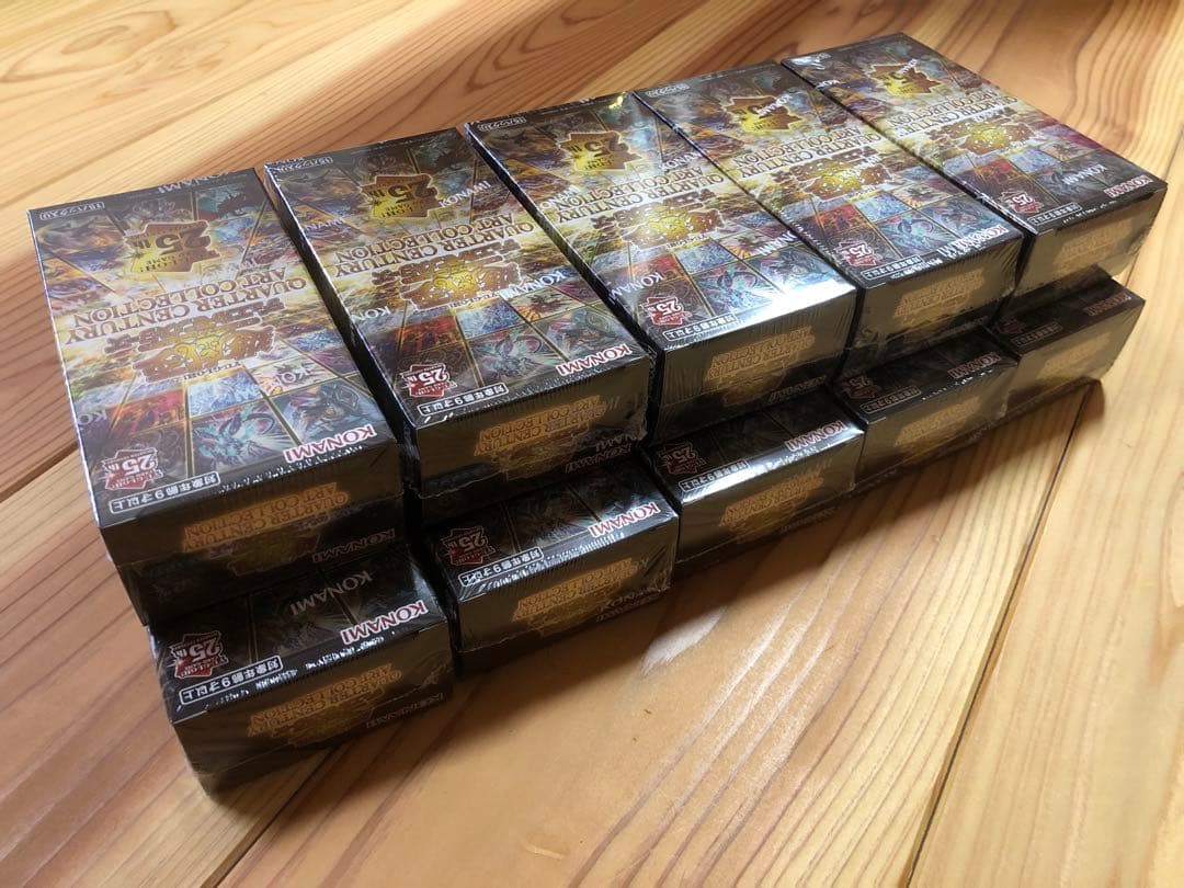 遊戯王 QUARTER CENTURY ART COLLECTION 10box