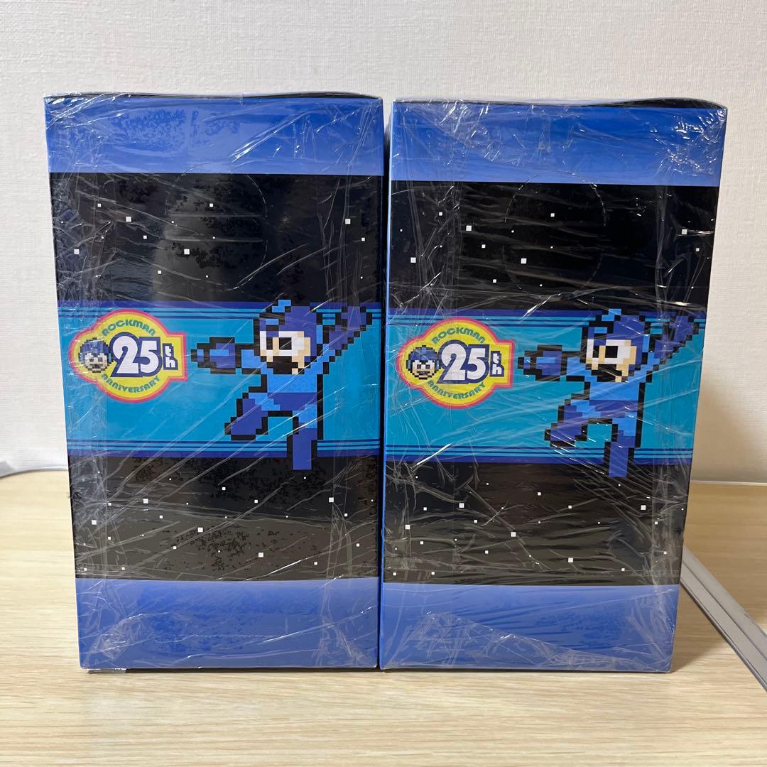 ロックマン　25周年　フィギュア　プライズ　2個セット　新品