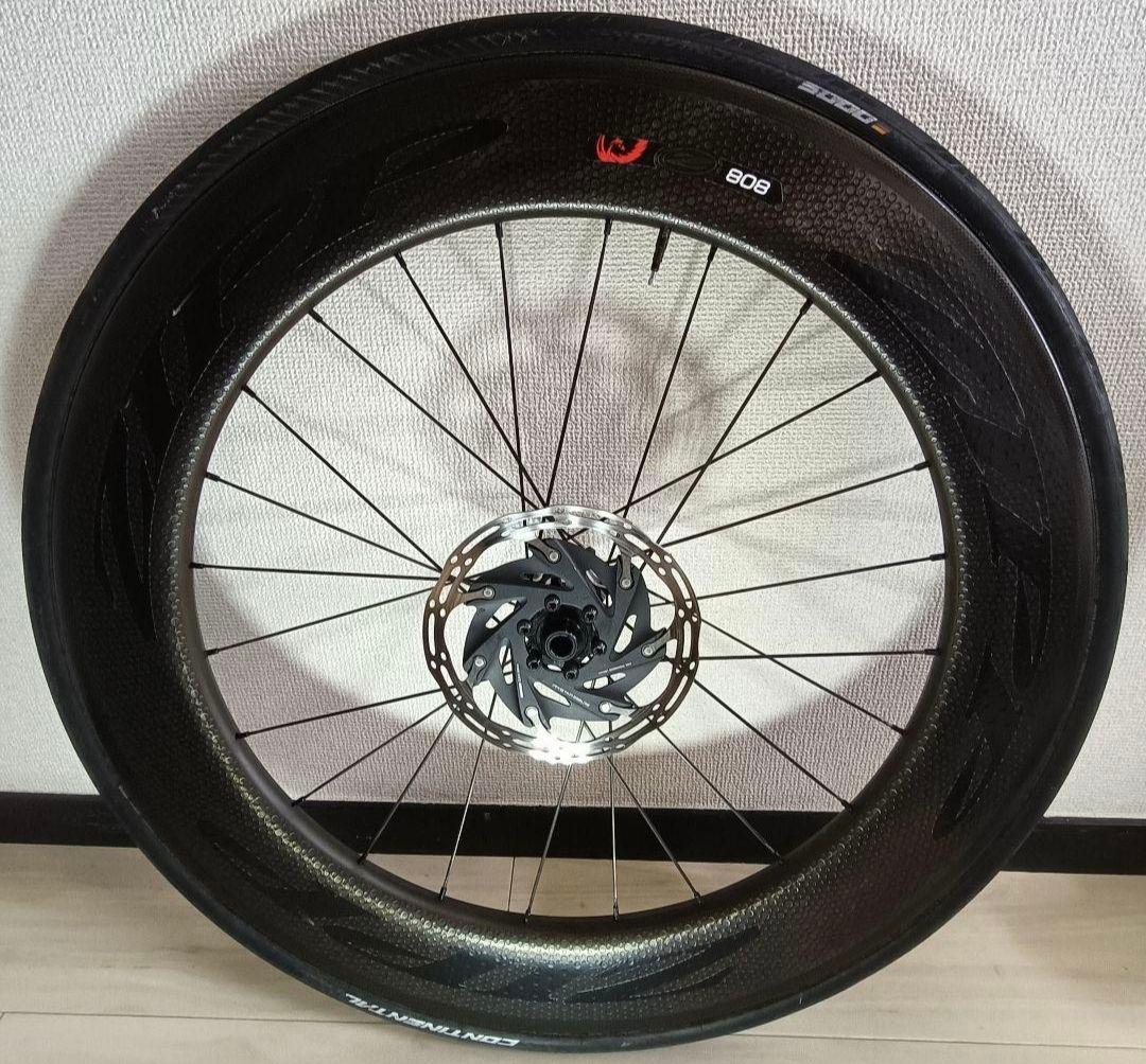 ディスクホイール前後セットZIPP 808/ZIPP SUPER9 リムブレーキ