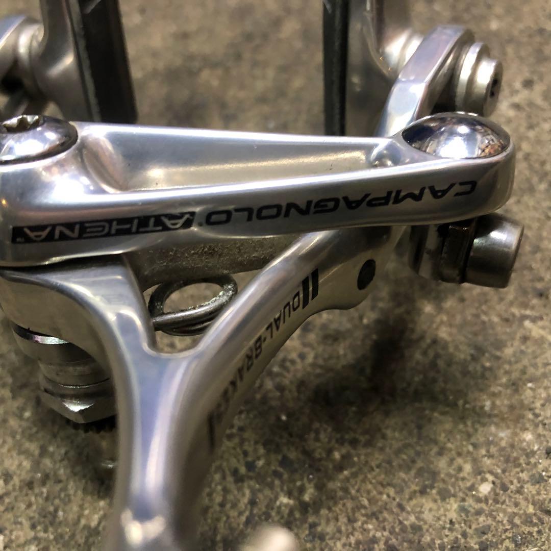 Campagnolo Athena キャリパーブレーキ シルバー　前後セット