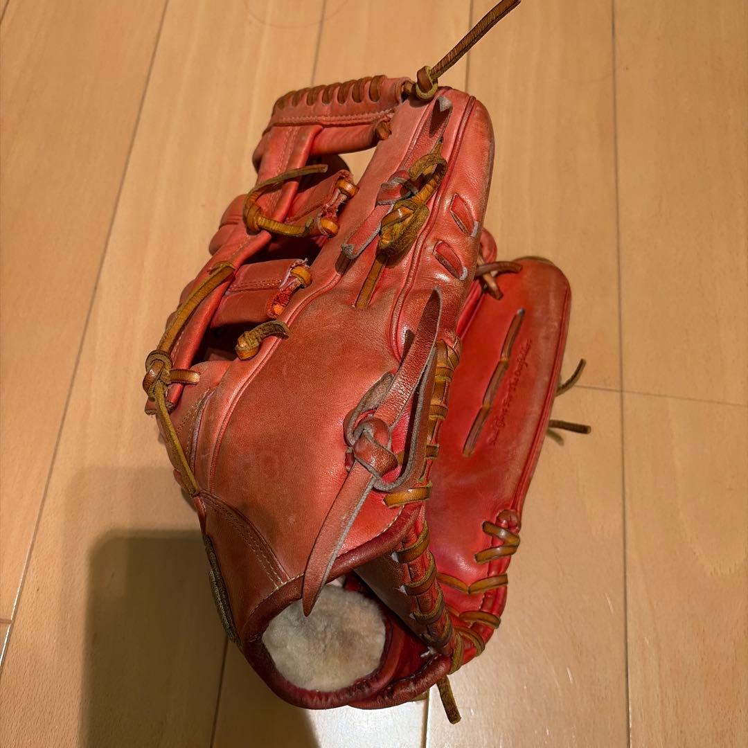 Wilson 硬式グローブ オレンジ　外野用