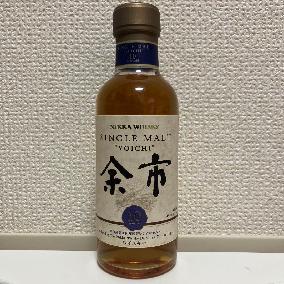 NIKKA シングルモルト 余市 10年 180ml