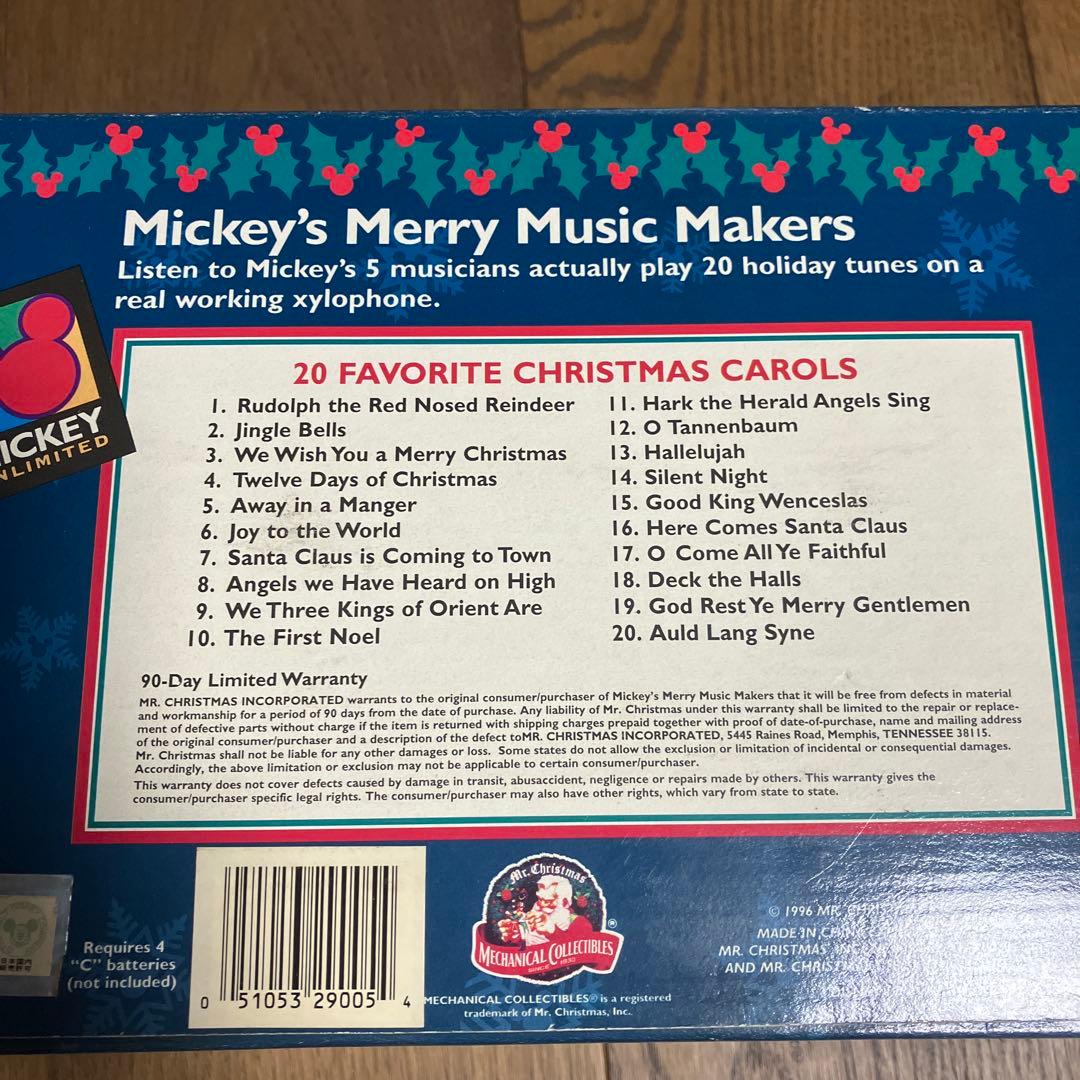 自動演奏　おもちゃ　Mickey's Merry Music Makers