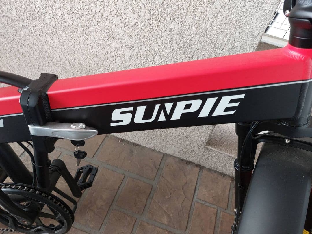引取発送不可歓迎大阪 SUNPIE 電動アシスト自転車美品ほぼ新品