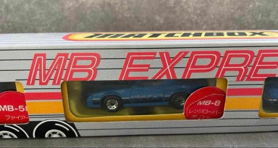 当時物 80s 日本語版 マッチボックス MB EXPRESS 3台セット