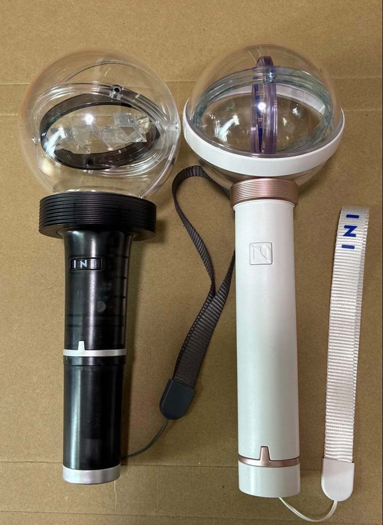 INI official light stick 2本ペンライト トレカ11人分