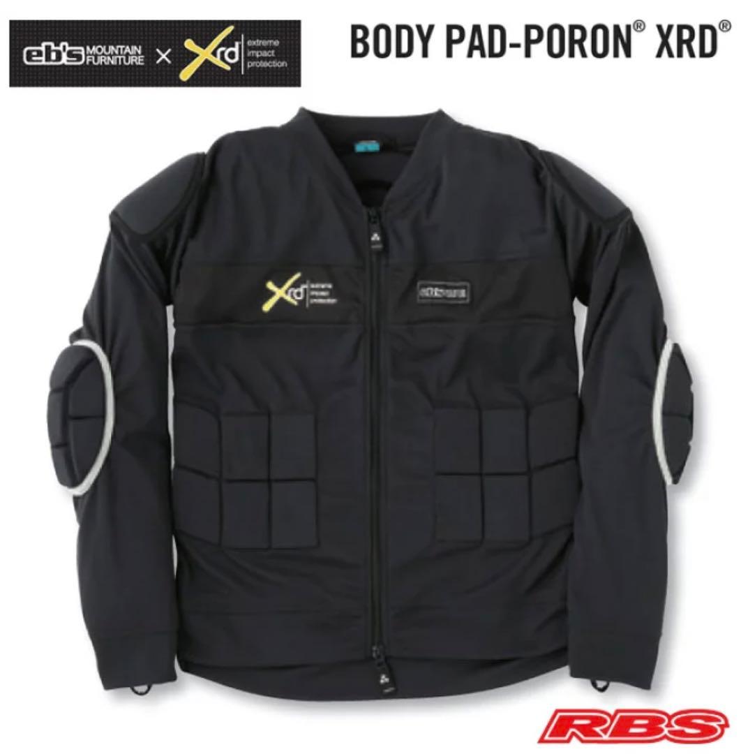 【新品未使用】eb's BODY PAD PORON XRD スノボプロテクター
