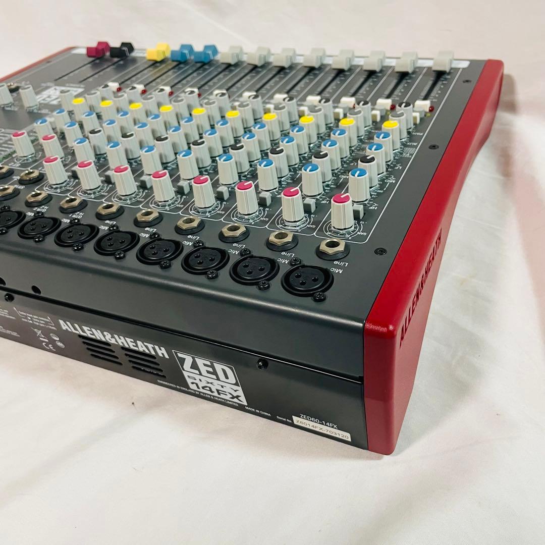 配信機器・PA機器・レコーディング機器 ALLEN&HEATH ZED60-14FX