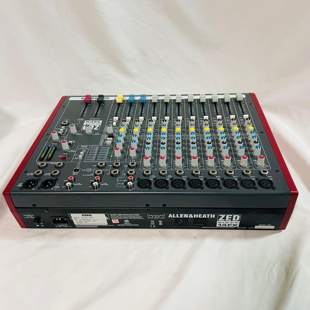 配信機器・PA機器・レコーディング機器 ALLEN&HEATH ZED60-14FX