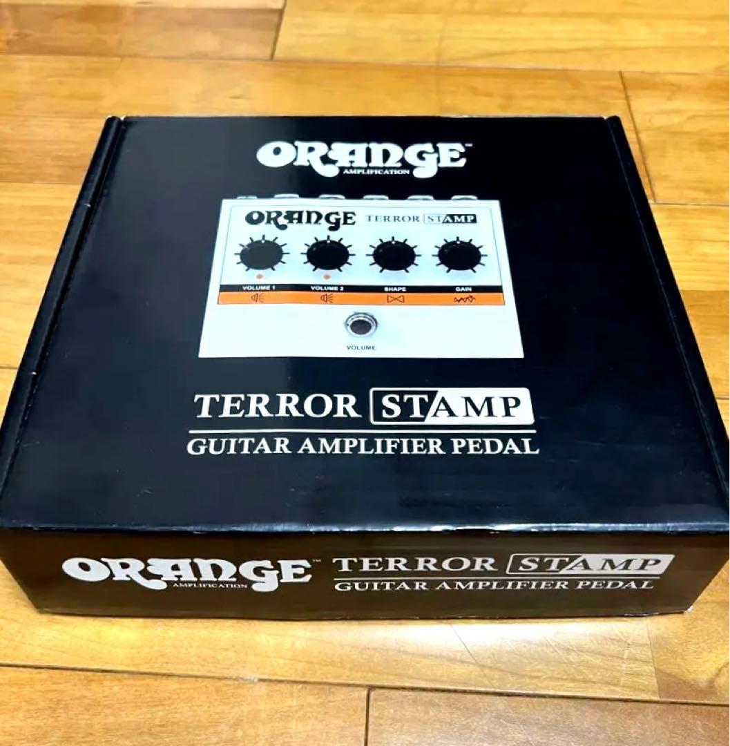 【ORANGE Terror Stamp】ストンプペダル アンプヘッド