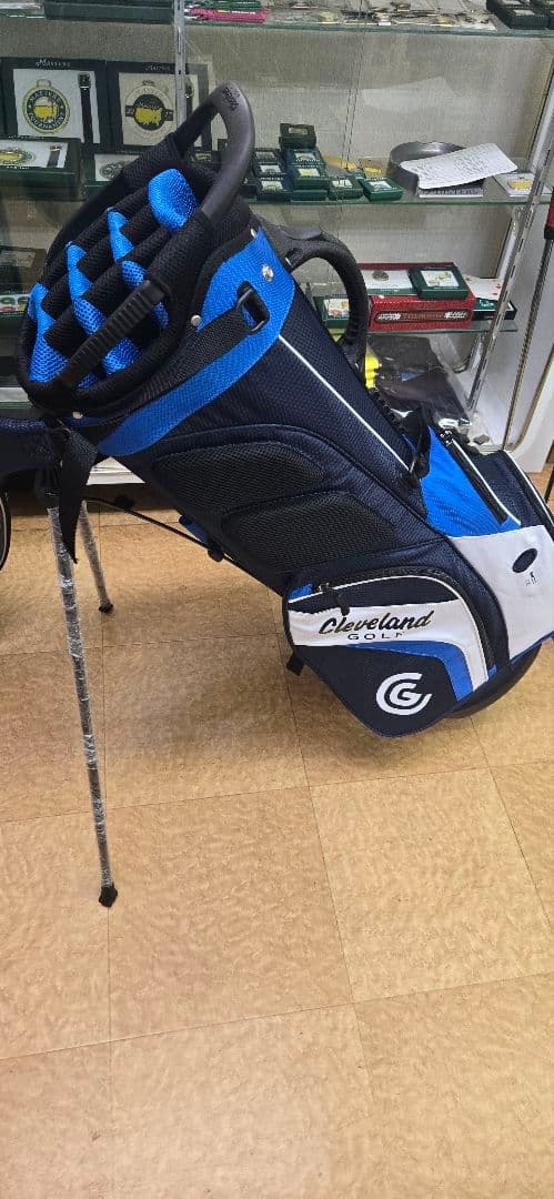 Cleveland Golf キャディバッグ 青黒白