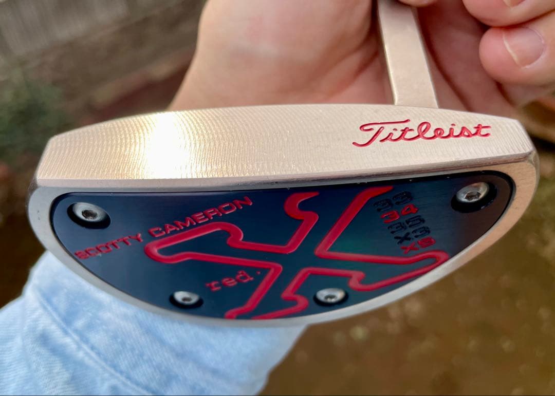 Titleist Scotty Cameron RED X5 パター グリップ無