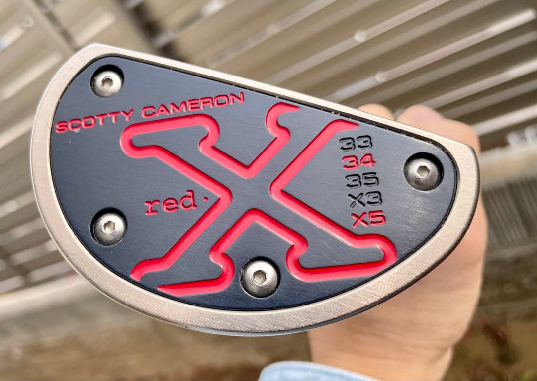 Titleist Scotty Cameron RED X5 パター グリップ無