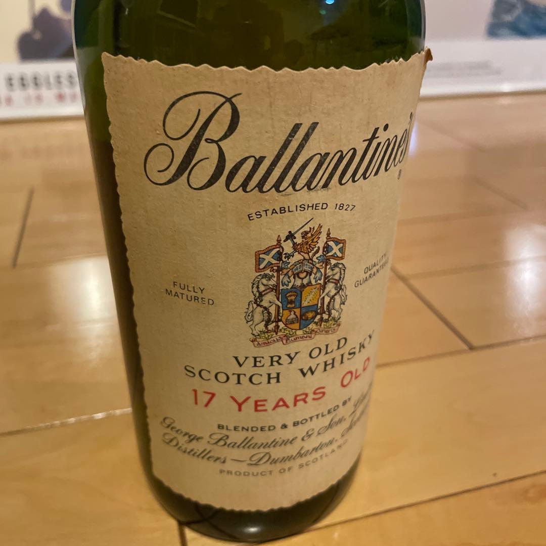 70年物 Ballantine's 17 Years スコッチウイスキー