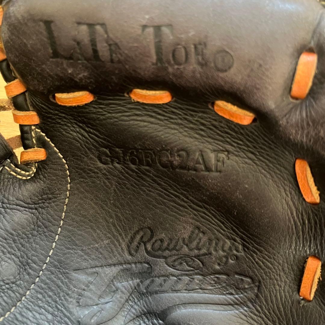 Rawlings ジュニア 軟式 キャッチャーミット 黒 GJ6FG2AF