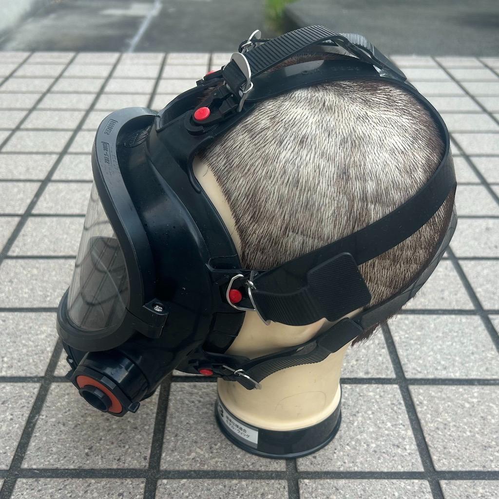 米軍 呼吸保護マスク フルフェイス・レスピレーター 3M-7800S 黒　美品