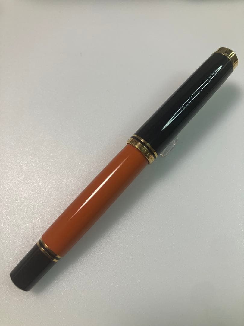Pelikan　ペリカン　M800　バーントオレンジ　F-nib