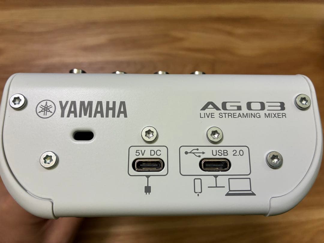 【美品】YAMAHA AG03mk2