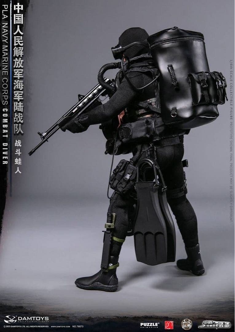 DAMTOYS 78073 中国海軍陸戦隊 1/6 Combat Diver