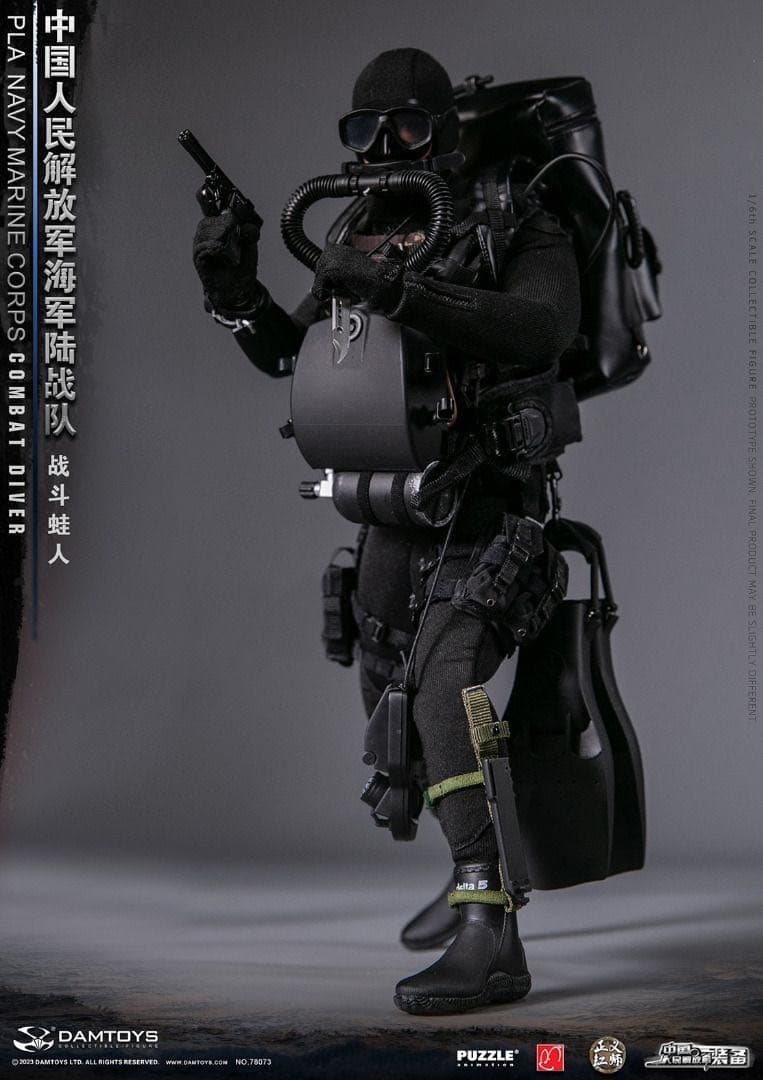 DAMTOYS 78073 中国海軍陸戦隊 1/6 Combat Diver