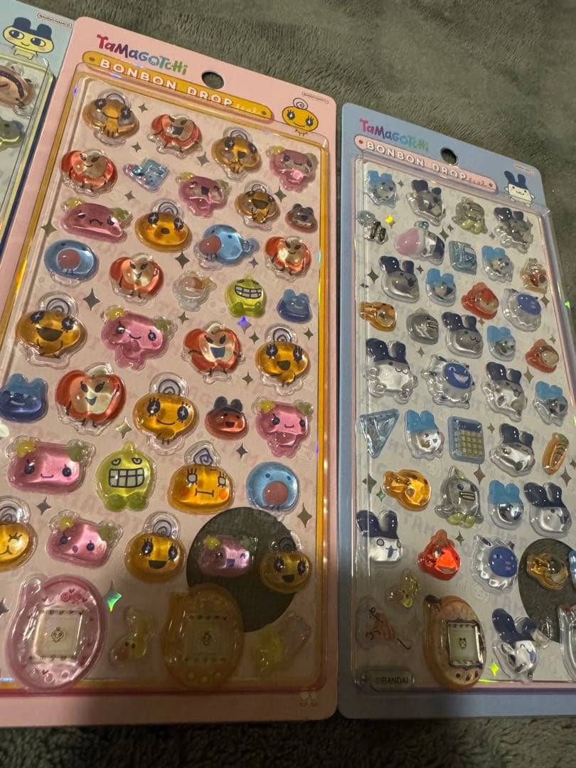【確実正規品！！】Tamagotchi ボンボンドロップ シール 4シートセット