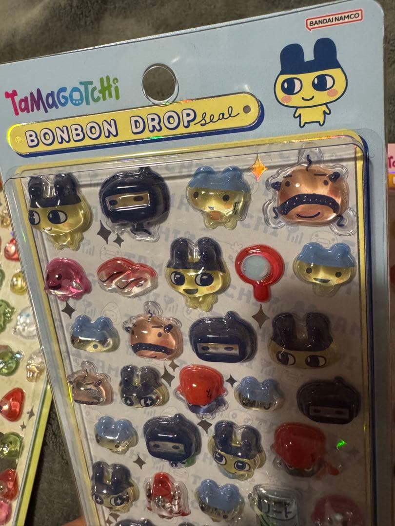 【確実正規品！！】Tamagotchi ボンボンドロップ シール 4シートセット