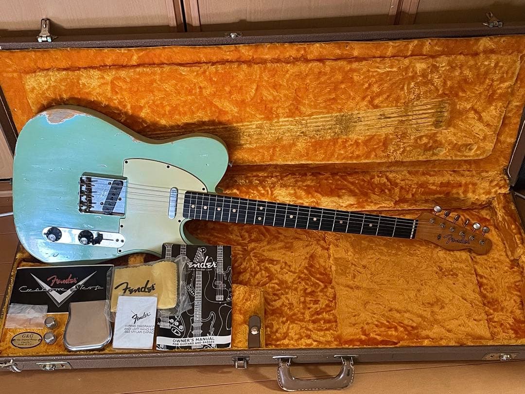 ギター Fender custom shop 1963 Telecaster Relic