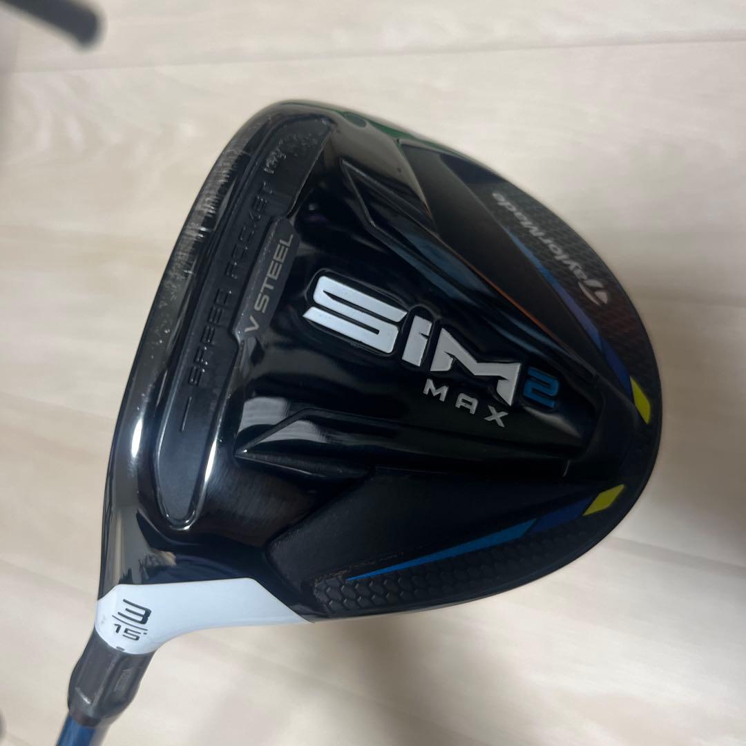 TaylorMade SIM2 MAX レフティ 3w 15度